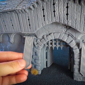 Dnd Walls and Gate for City of Tarok Terrain Wargaming Games RPG D&D ...