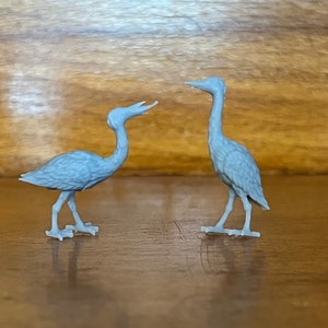 Dnd Heron Set Swamp Lake Birds Animal 28mm RESIN Village Animals ...