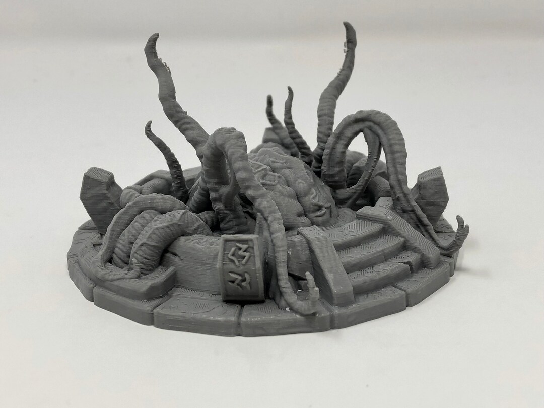 Dnd Alien Central Pool With Brain 28mm Alien Terrain RPG D&D Dungeons ...