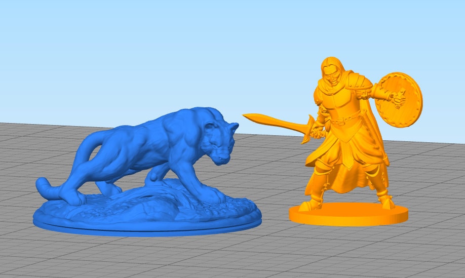 Dnd Jungle Cat Panther Jaguar Animal Encounter Tabletop Scatter Terrain ...