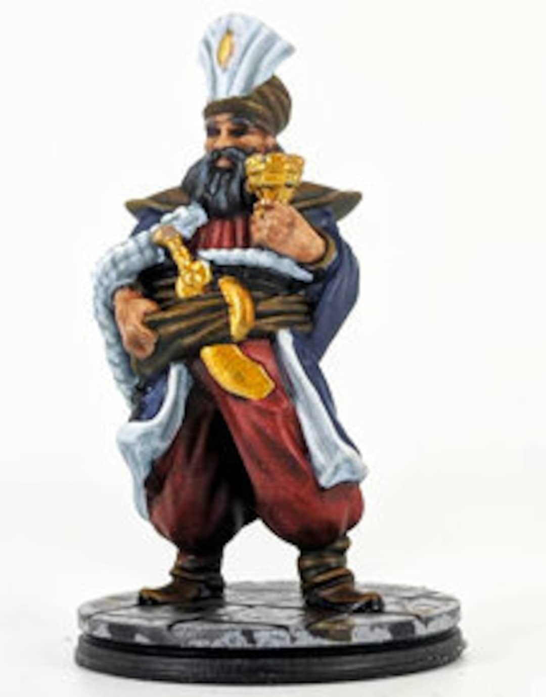 Dnd Sultan Emperor Arabian Persian King Ruler Prince D and D Miniatures ...