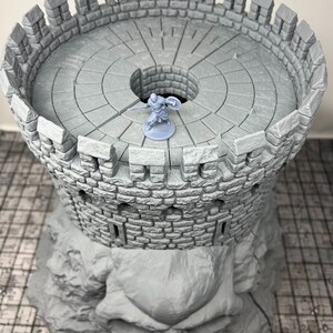 Dnd Skull Tower Dark Elf Evil Hellscape Necromancer Castle Dark Wizard ...