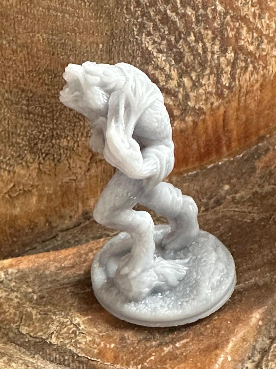 Dnd Werewolf C 28mm Resin Miniature Werewolves Lycanthropy Halloween ...
