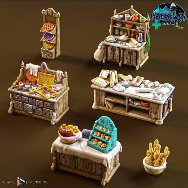 Dungeons and Dragons Bakery - Etsy