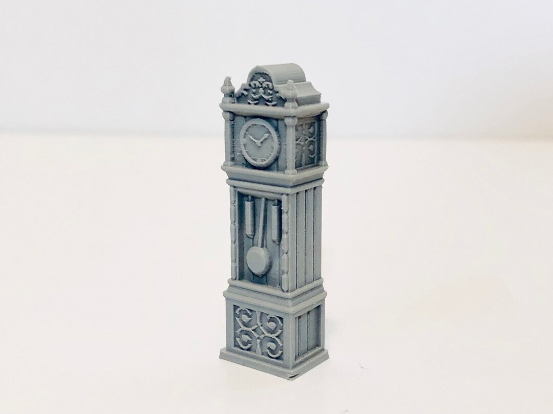 Dnd Grandfather Pendulum Clock Library Hall House Furniture - Etsy UK