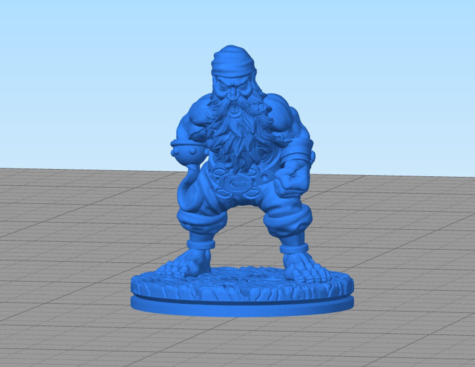 Dnd Dwarf Brawler 28mm RESIN Miniature d and d miniatures RPG | Etsy