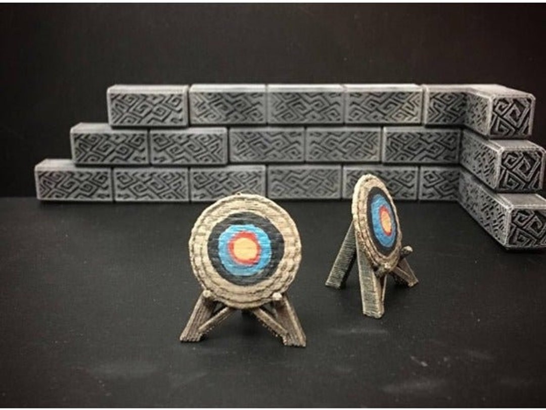 Dnd Archery Target Stand SET Medieval Practice Knight Range Training ...