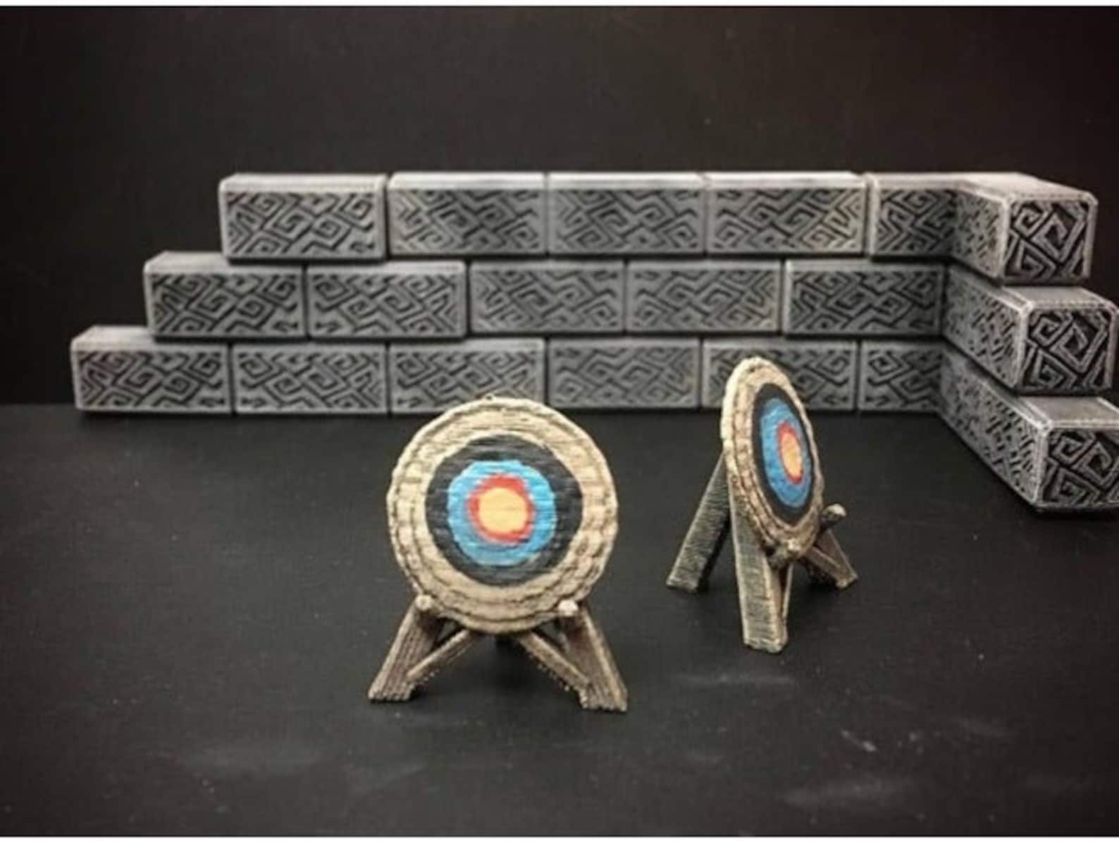 Dnd Archery Target Stand SET Medieval Practice Knight Range Training ...