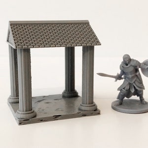 Dnd Shrine Greek Roman Architecture Ancient Temple Altar Miniature RPG ...