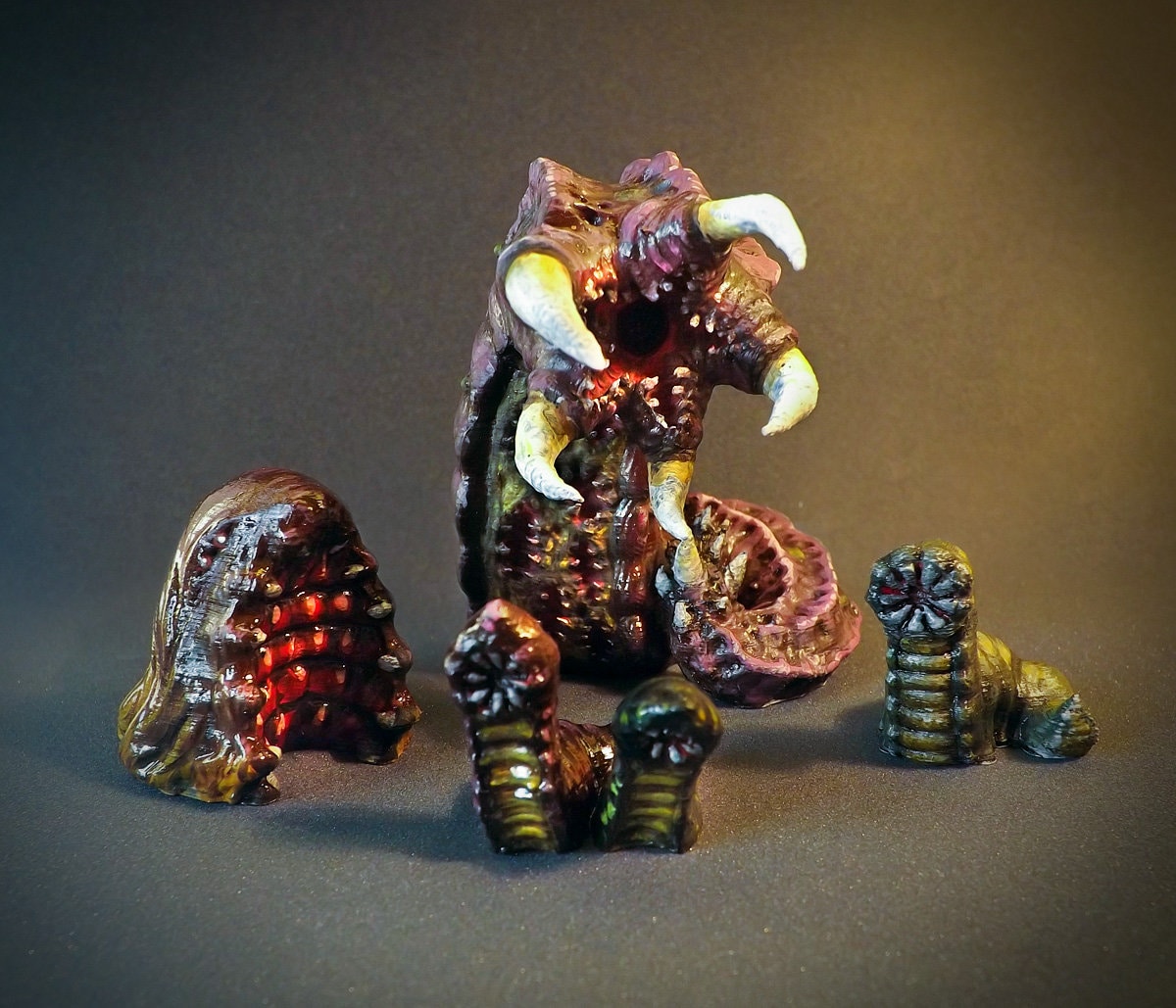 Dnd Leeches Sewer Swamp Creatures Monsters Wargaming Miniature - Etsy