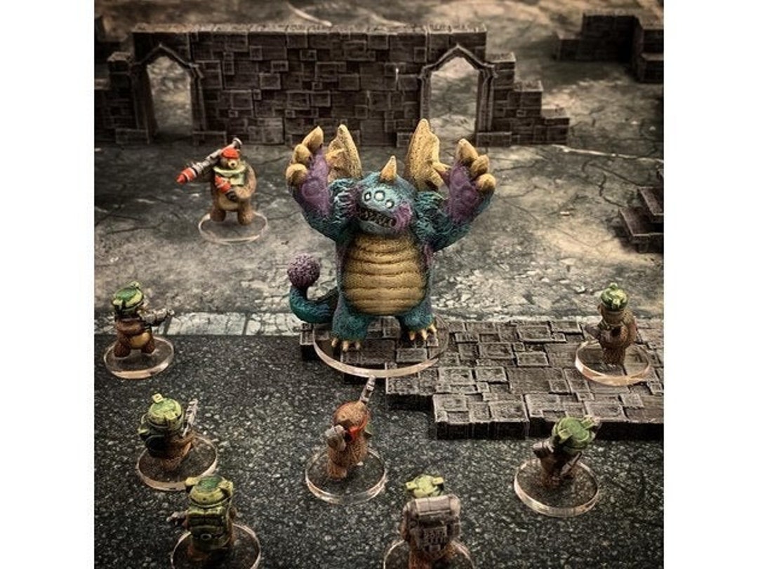 Dnd Wild People Eater Monster 28mm Tabletop Miniature Terrain RPG D&D ...