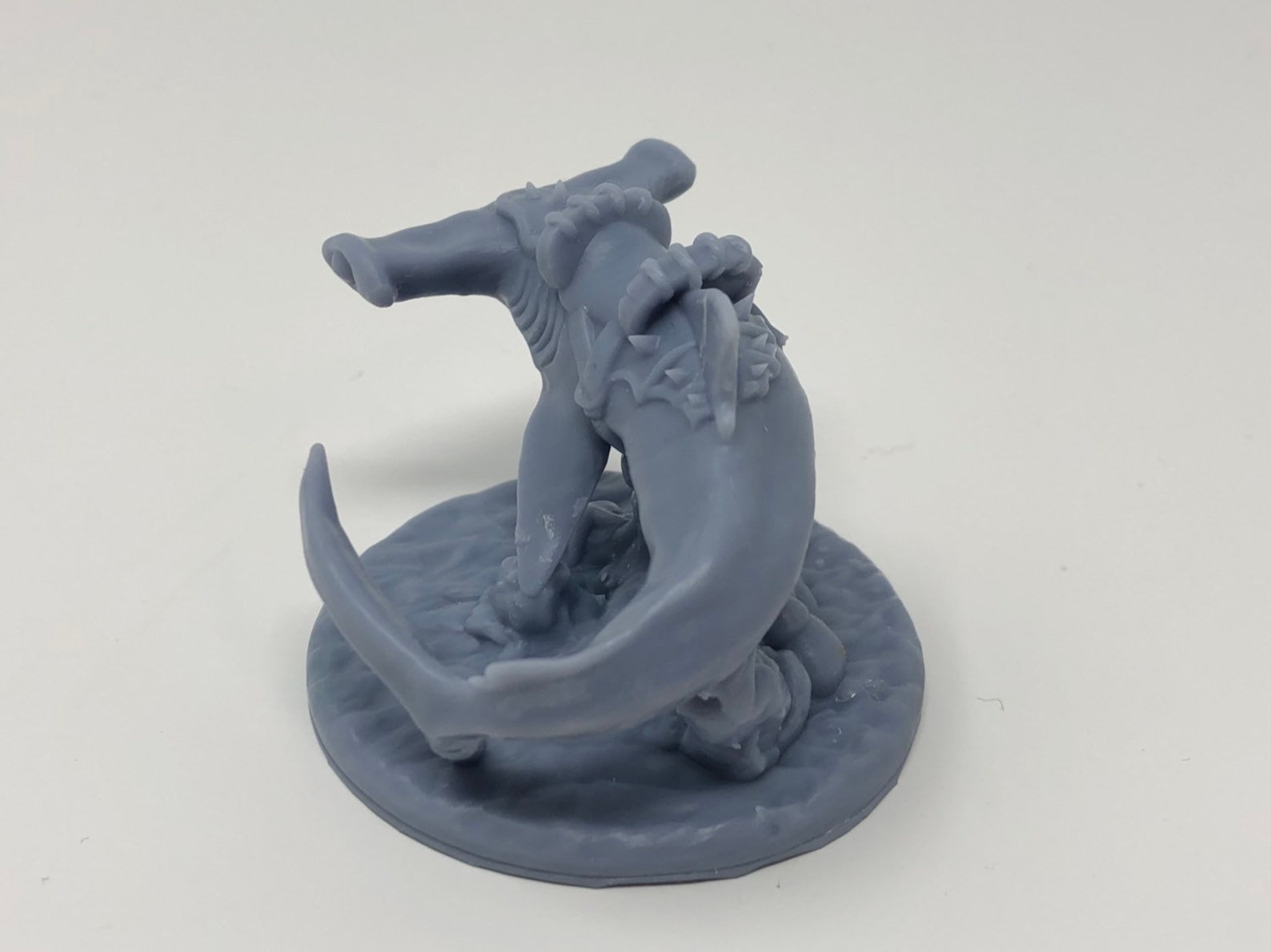Dnd RPG Wargaming Terrain Atlantis Riders Hammerhead Shark Mount 28mm ...