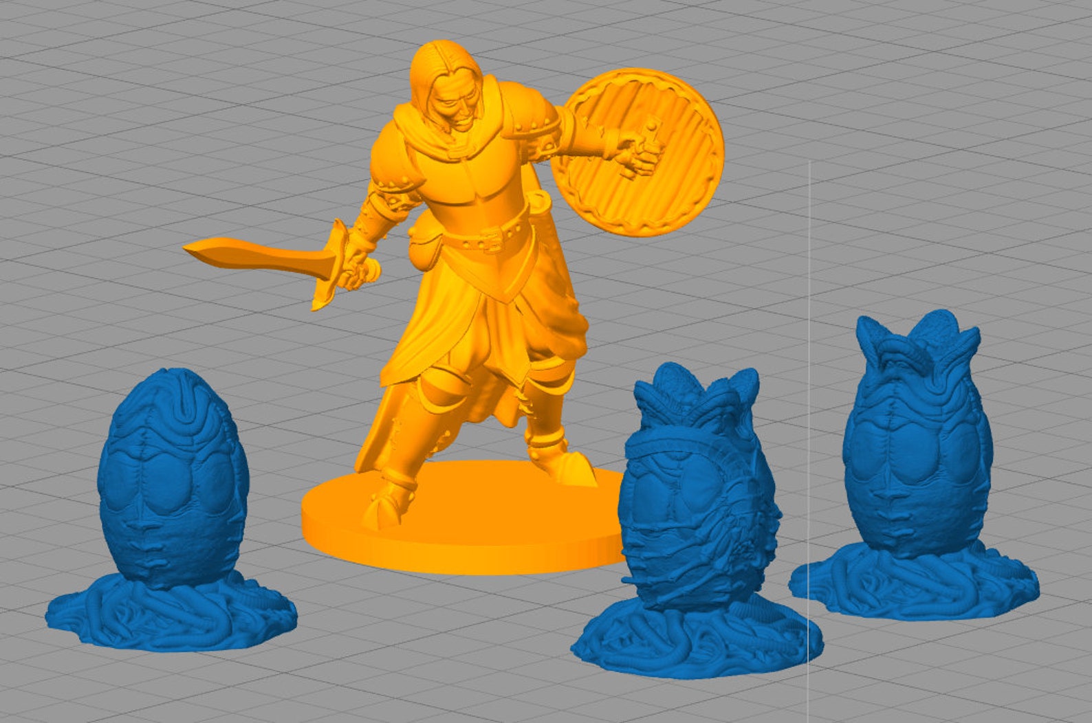 Dnd Sci-fi Alien Spawn Pods Eggs Hive Queen Eggs Facehugger - Etsy