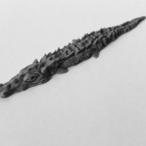 Dnd Crocodile Alligator Swamp Creature Animal Wargaming Terrain ...