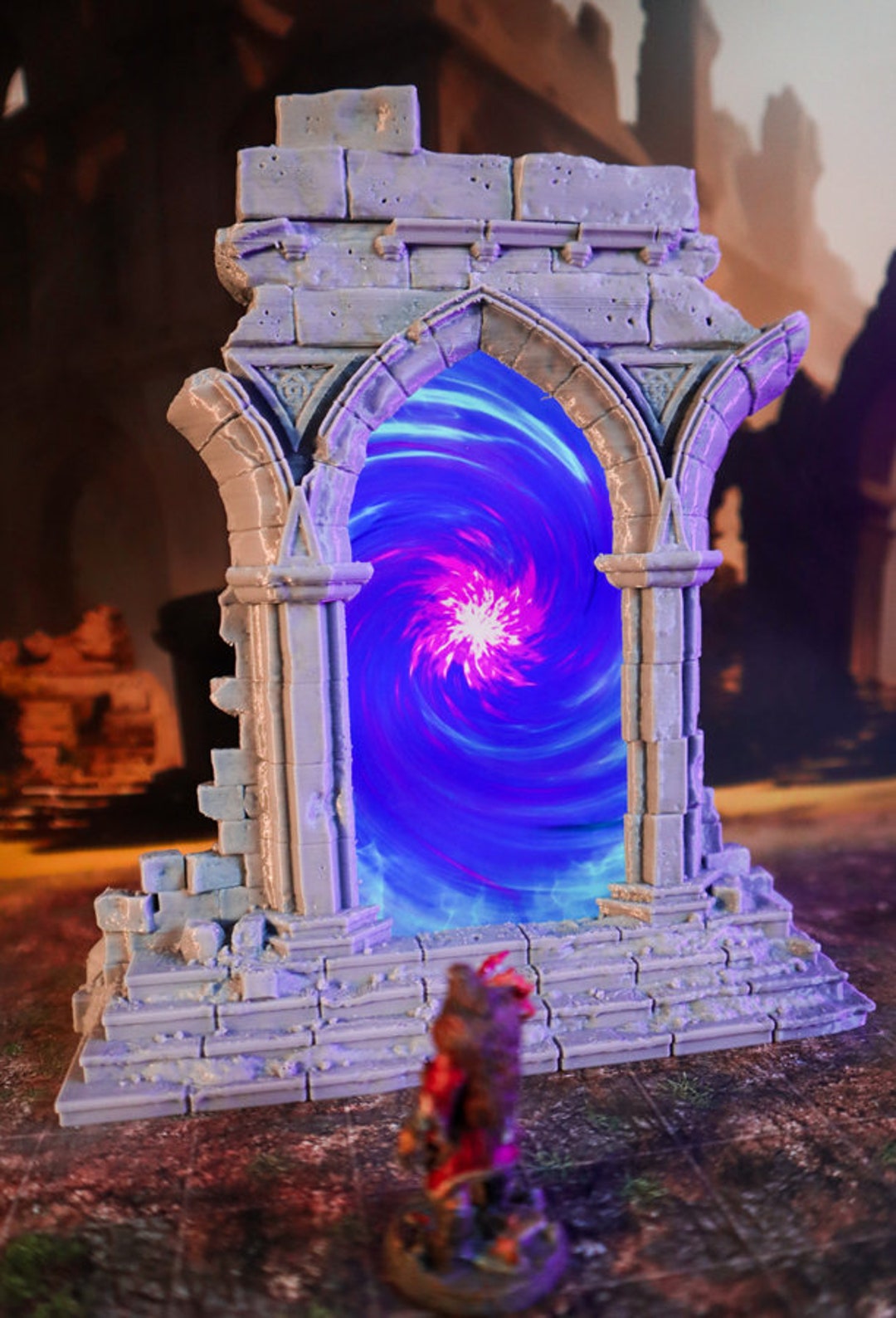 Dnd Portal Ruined Archway Insert PHONE for FOUR Magical Magic Animated ...