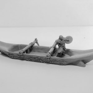 Dnd Dugout Outrigger Canoe Boat Primitive Sea Vessel Watercraft ...