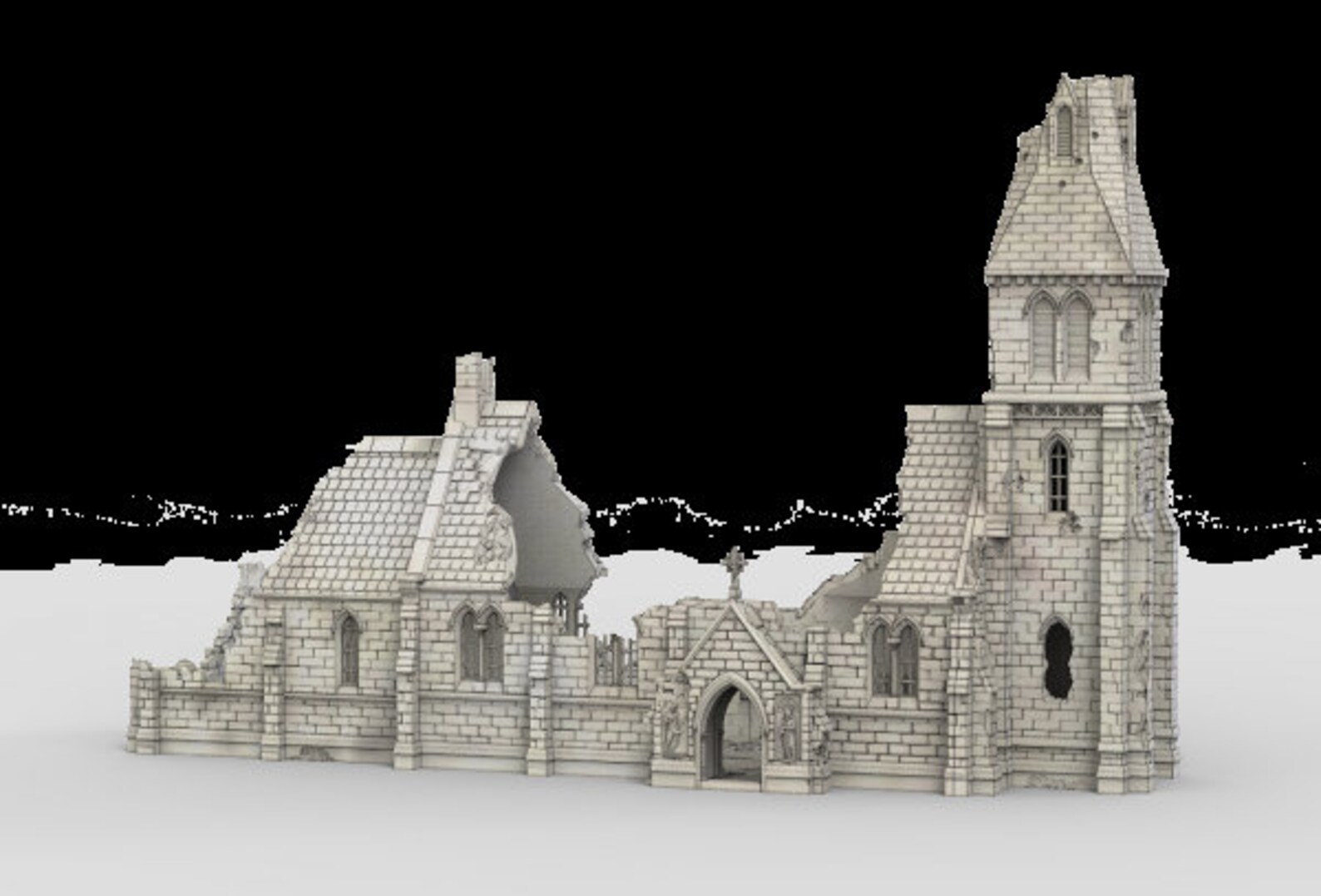 Dnd Medieval Church War Ruins Dungeons and Dragons Tabletop - Etsy