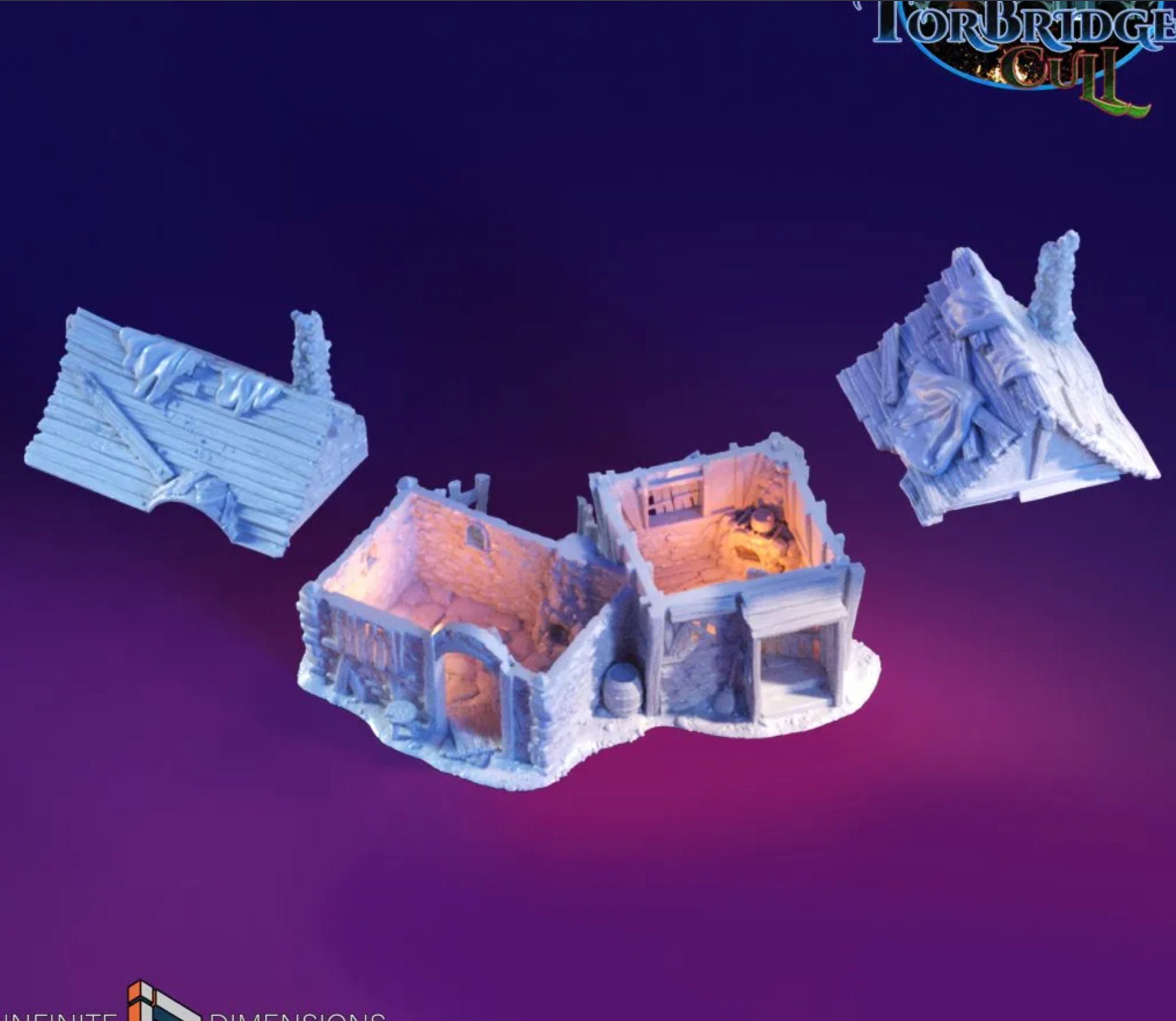 Dnd Slum Shack Version C Village Shack Medieval Beggar's - Etsy