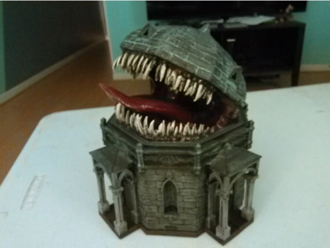 Dnd Mausoleum With MIMIC Building Trickster Shapeshifter Tabletop ...