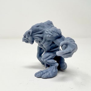 Dnd B-STOCK Rat Ogre Ratfolk Dire Rat Wererat 28mm Resin Miniature ...