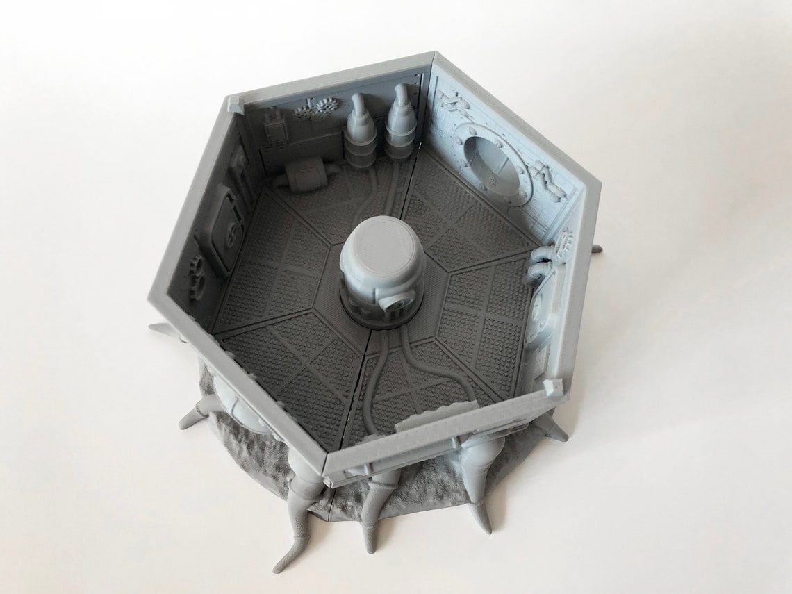 Dnd Atlantis Gnomish Underwater Science Lab Steampunk Tabletop ...