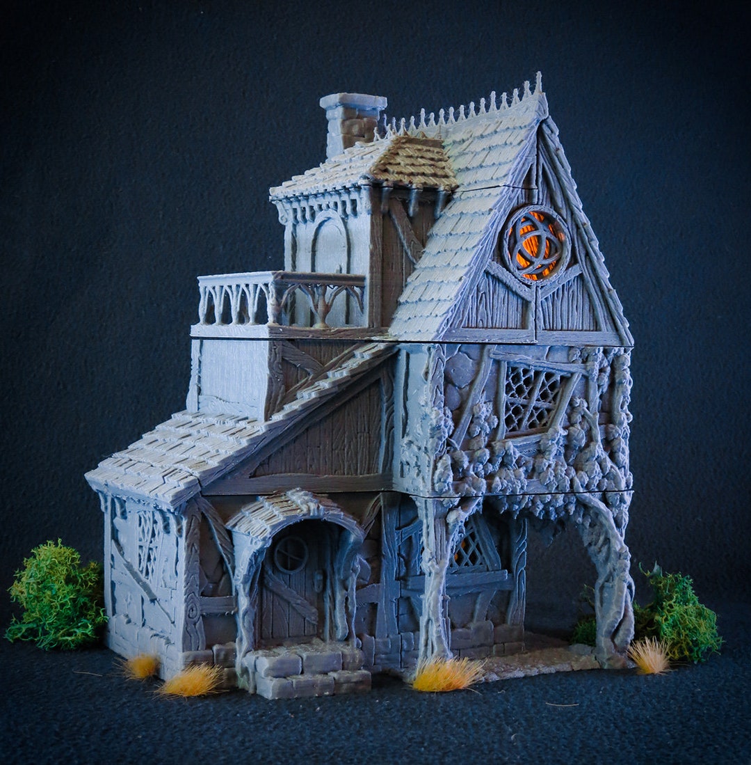 Dnd Medieval Healer House Home Town Building City of Tarok Village ...