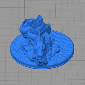 Dnd Giant Eel Electric Sea Serpent Creatures Miniature Underwater ...