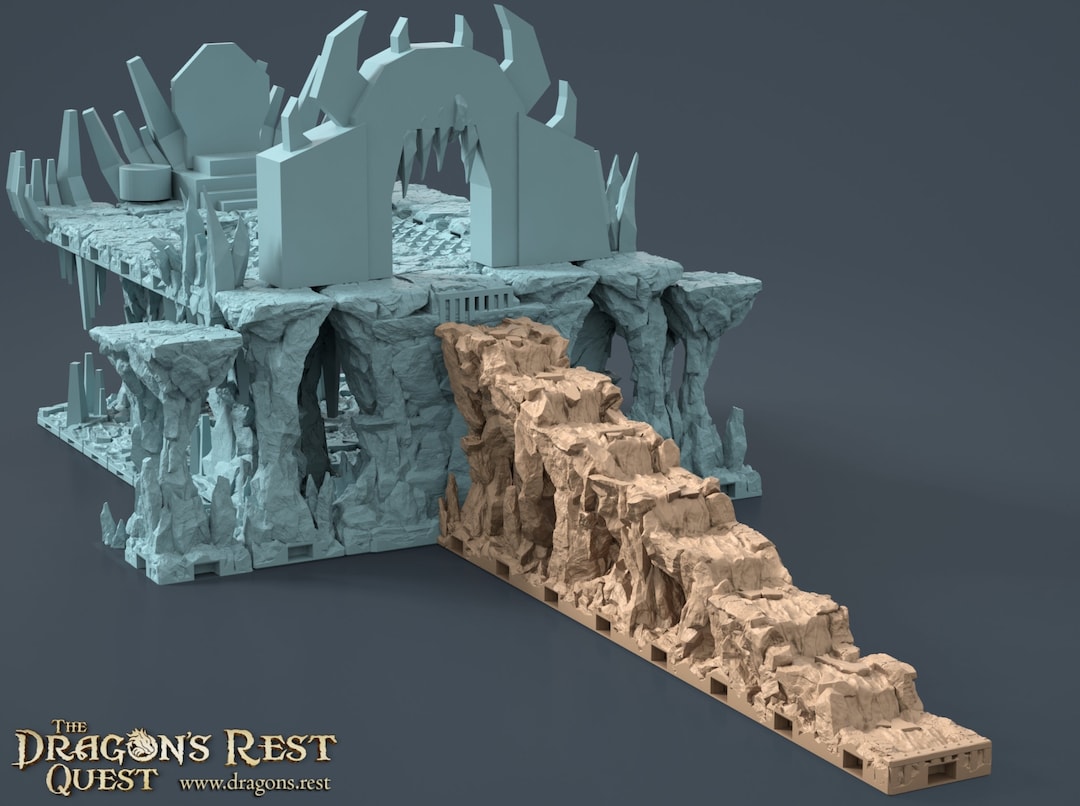 Dnd Throne Room Stairs Terror in the Tundra Heroquest Underground ...