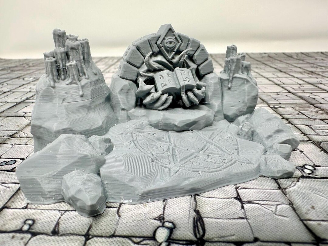 Dnd Altar Necromancer or Wizard Witch Spell Book Dragon's Rest RPG ...