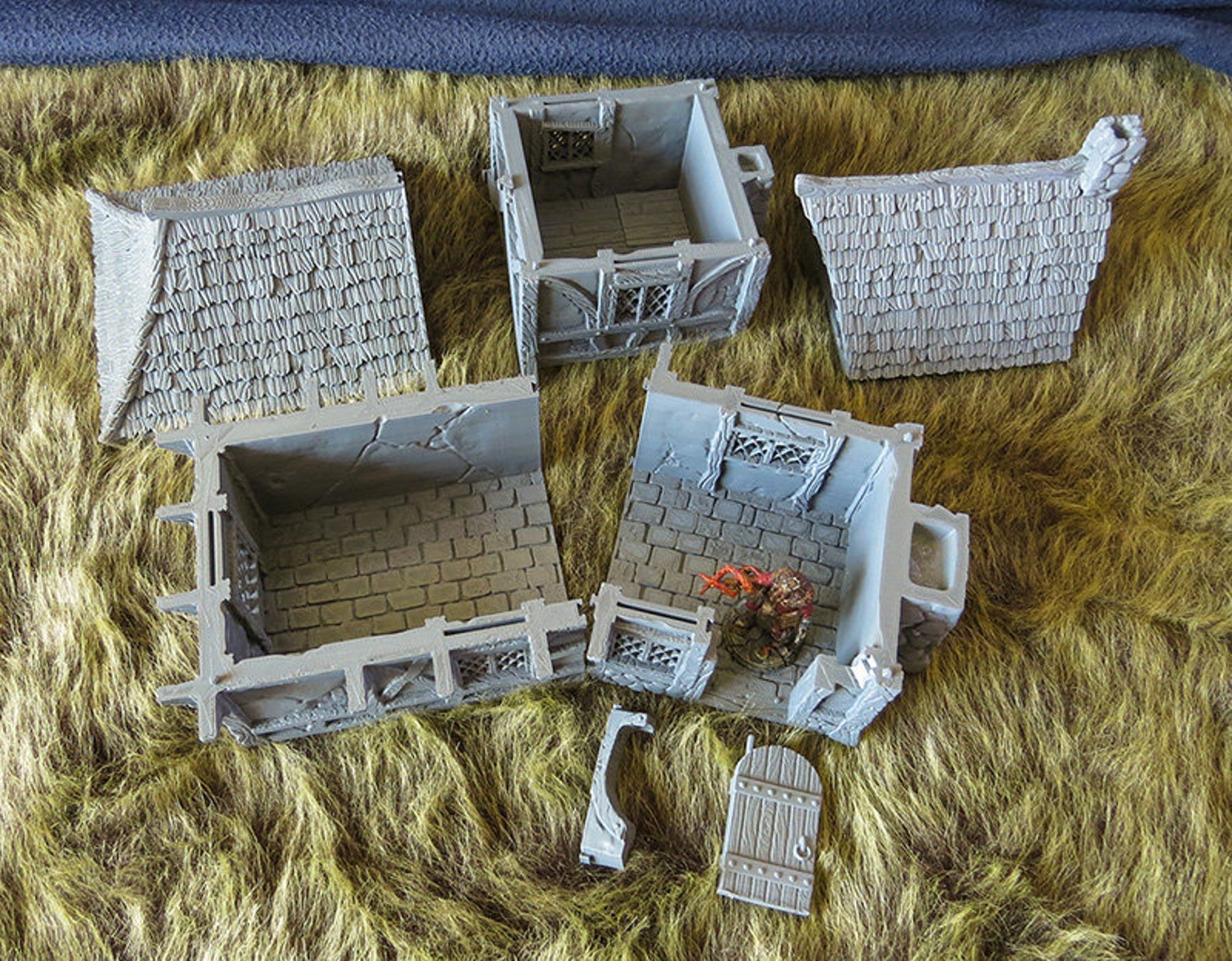 Dnd Small House From City of Tarok Terrain Wargaming Games RPG D&D ...
