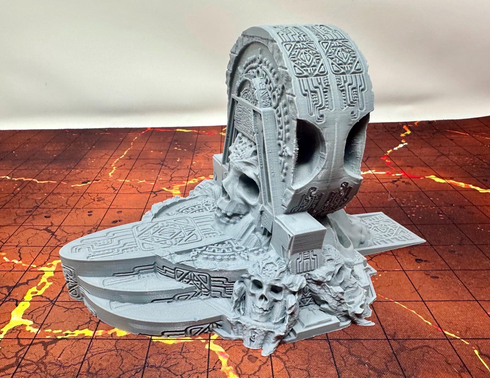Dnd Jungle Tribal Altar Mayan Aztec Temple Ancient Stone Carvings Trap ...