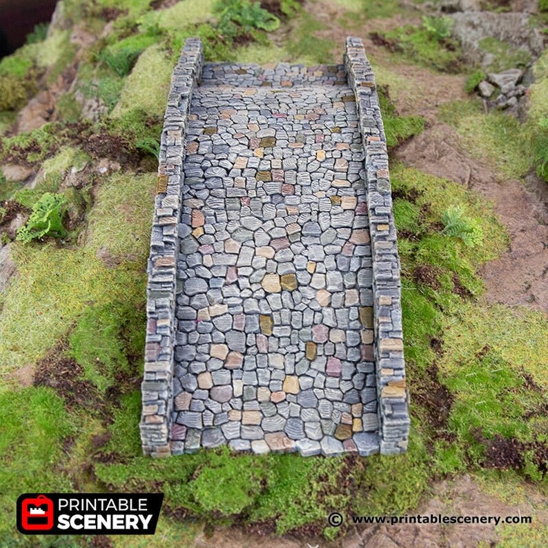 Dnd Stone Bridge From Hagglethorn Waterway Crossing Tabletop - Etsy