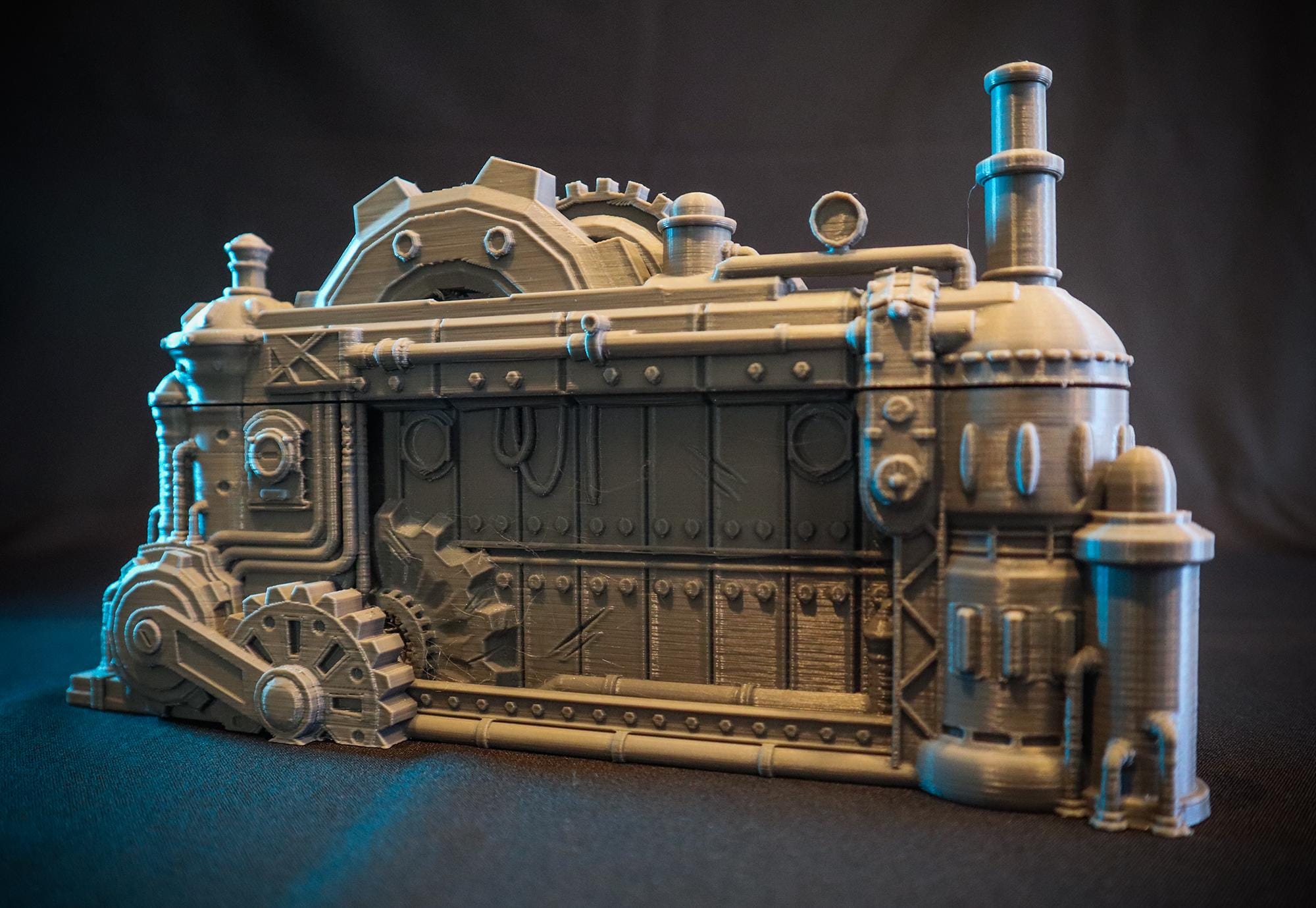 Dnd Steampunk and Gears Animated Sci-fi Punk Futuristic View Insert ...
