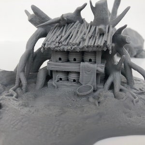 Dnd Bee Hives Medieval Village Beehives Apiary Farm Tabletop Scatter ...