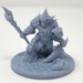 Dnd Sahuagin Deep Devil Baron Sea Warrior 28mm Resin Miniature RPG D&D ...