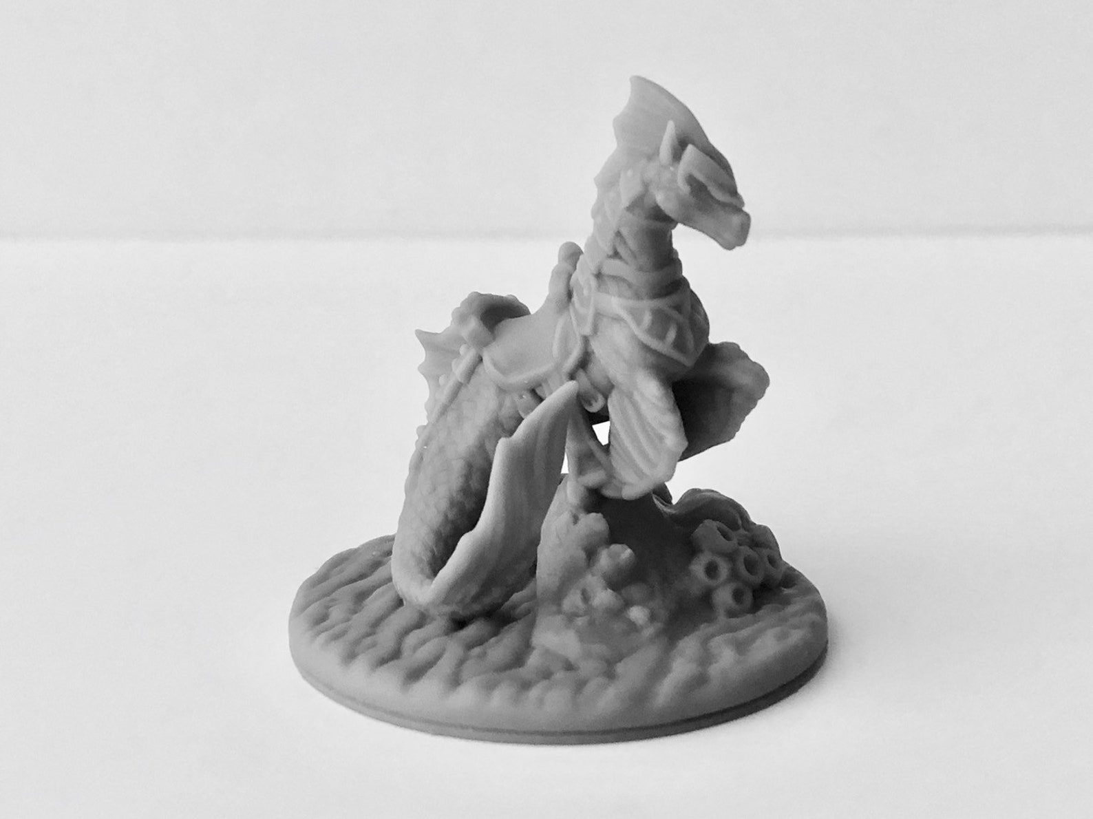 Dnd Atlantis Seahorse Mount Ocean Creature Tabletop Scatter Terrain RPG ...