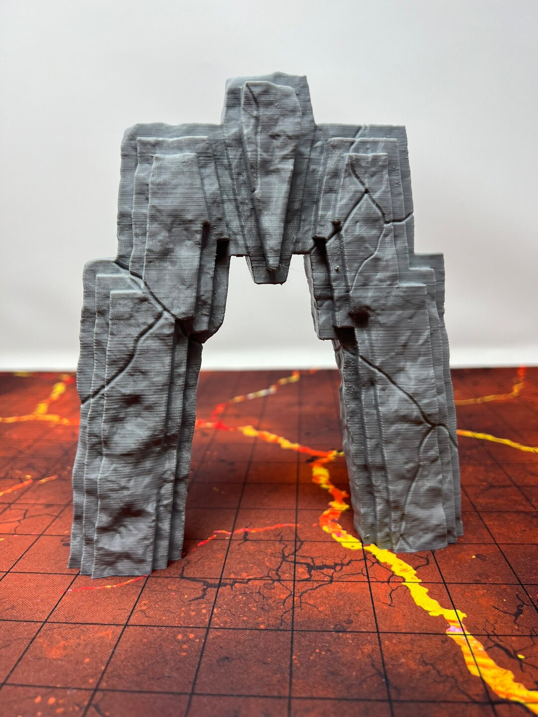 Dnd Large Ancient Stone Archway- 28mm Tabletop Terrain Miniature RPG D ...