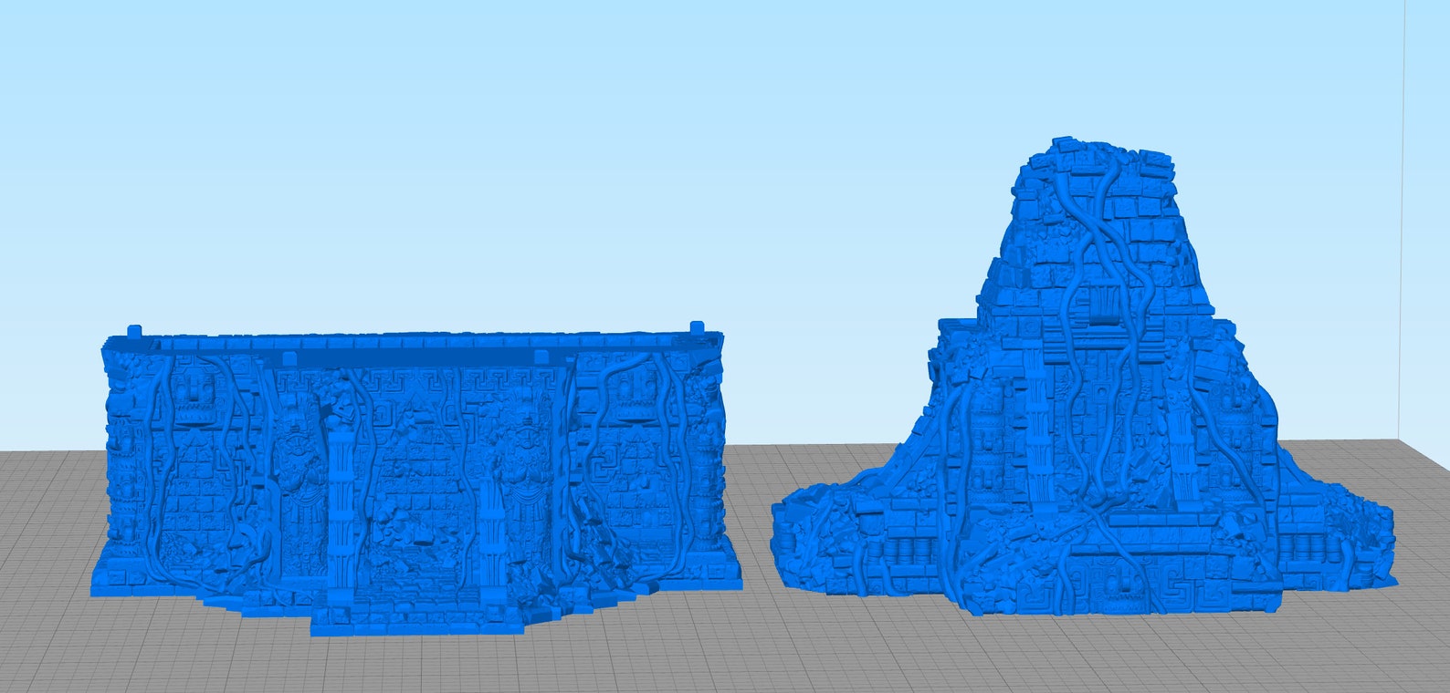 Dnd Temple of Eden Pyramid Aztec Jungle Ruins Stargate - Etsy