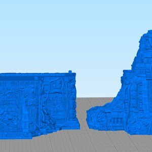 Dnd Temple of Eden Pyramid Aztec Jungle Ruins Stargate Tabletop Scatter ...