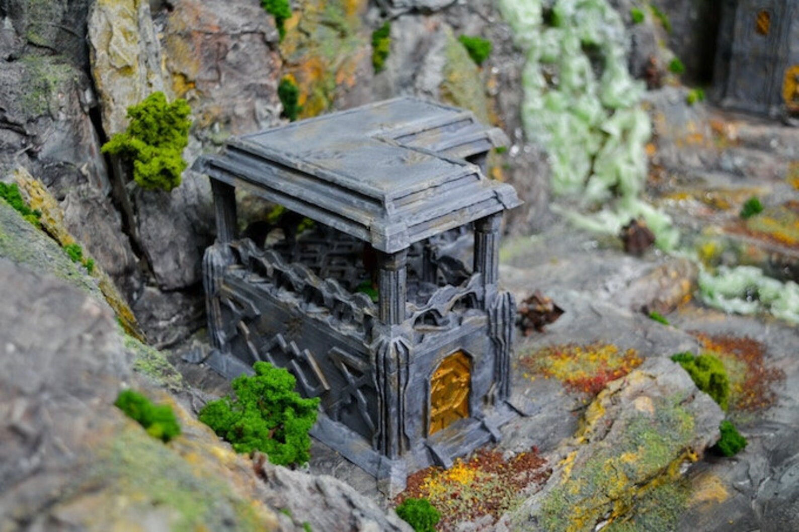 Dnd Dwarven House 5 Dwarf Home 28mm Scatter Tabletop Terrain - Etsy