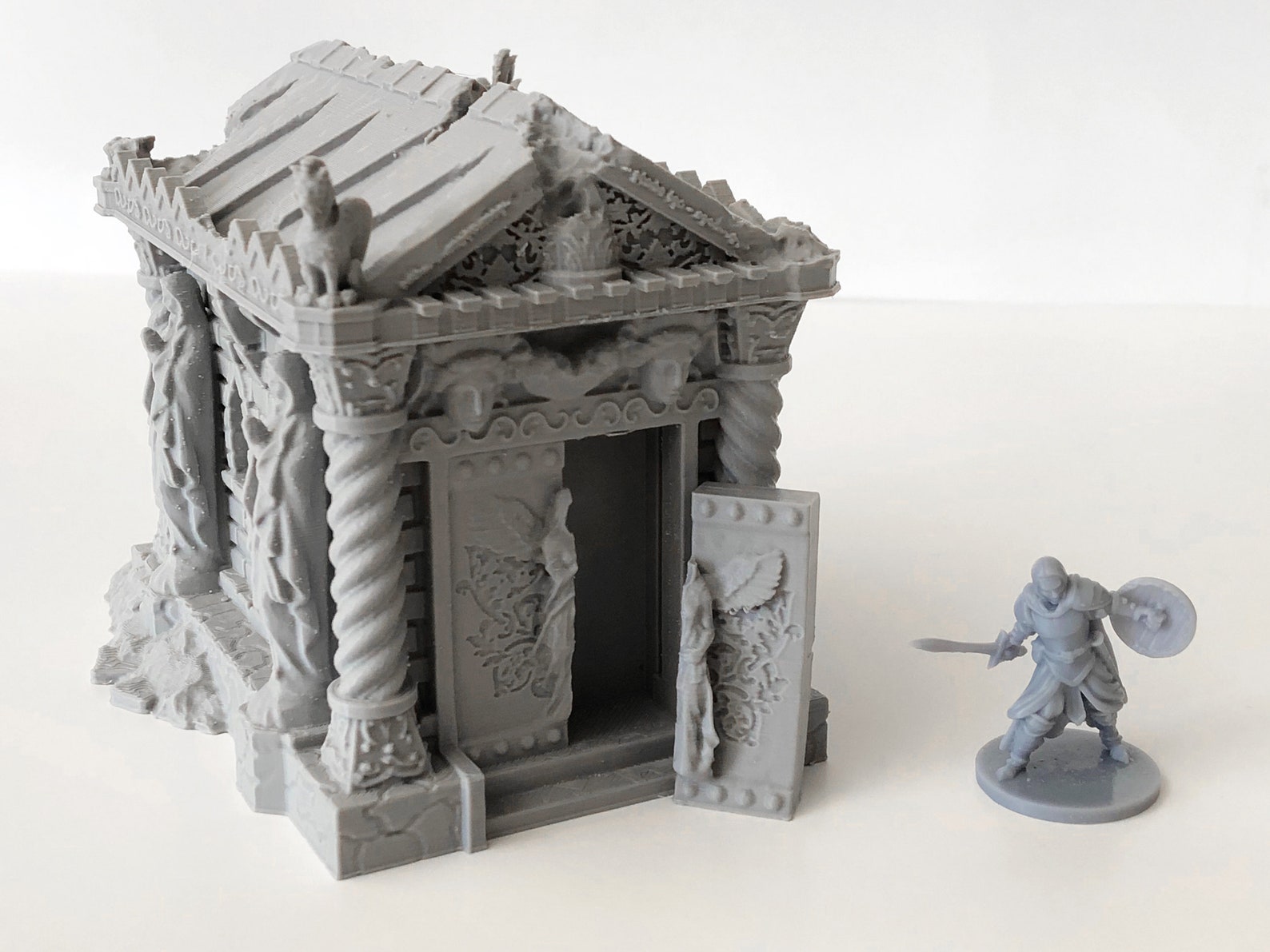Dnd Tomb Entrance Mausoleum Cemetery Graveyard Burial Grounds - 28mm ...