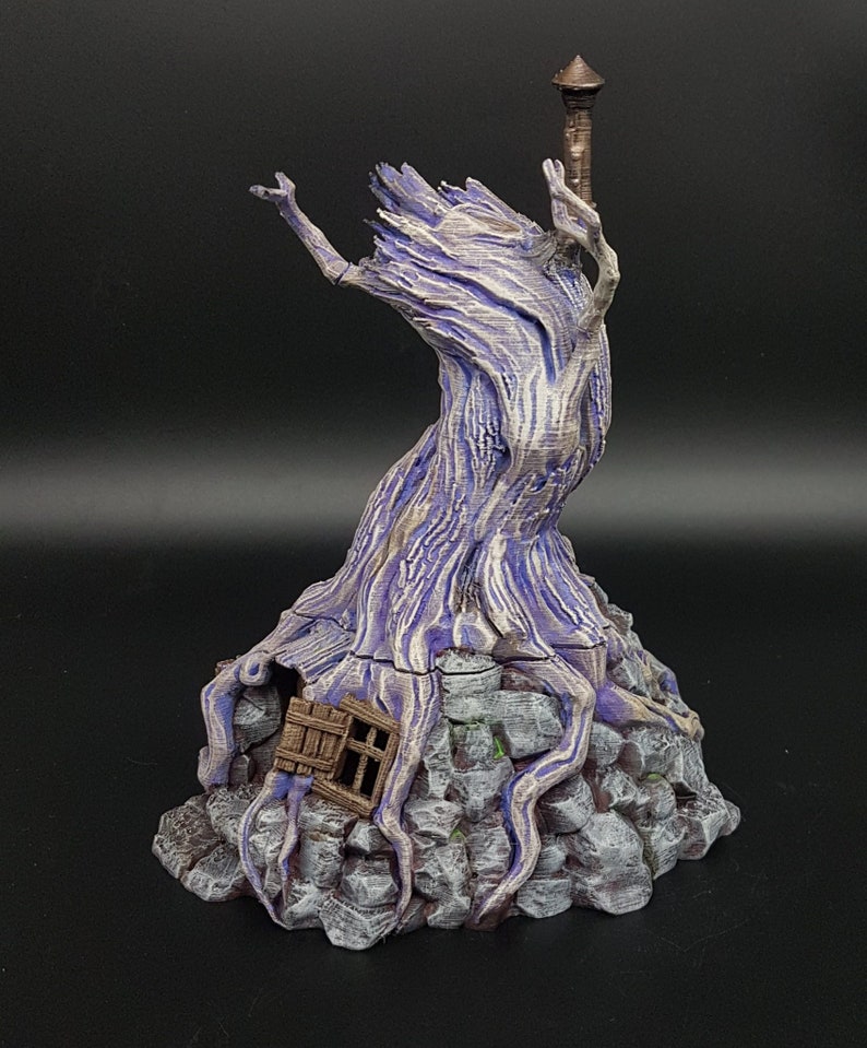 Dnd Witches Hovel Shack House Forest Shadow Fey Tabletop Scatter ...