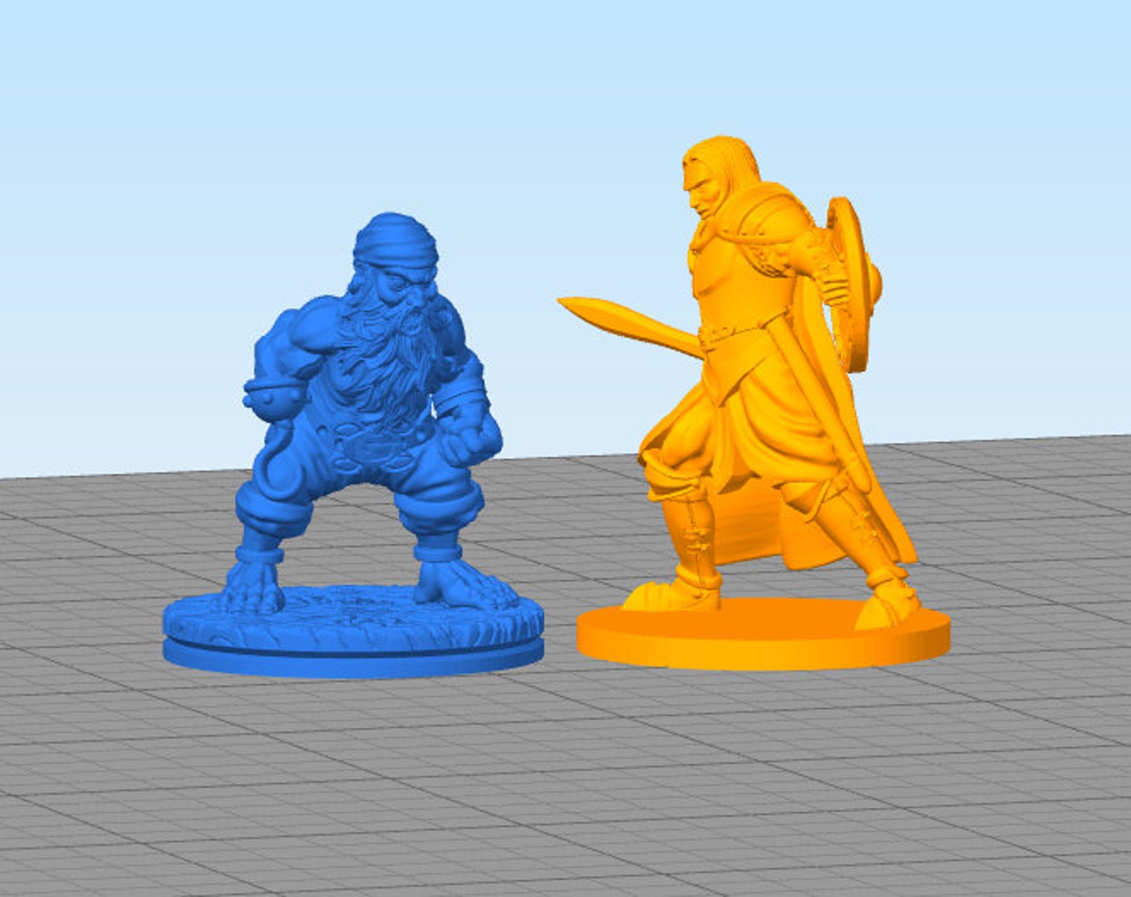 Dnd Dwarf Brawler 28mm RESIN Miniature D and D Miniatures RPG | Etsy