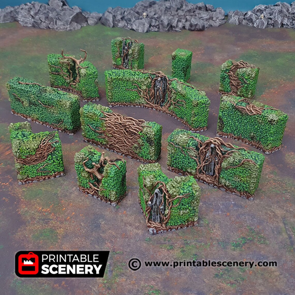 Dnd Hedge Maze for Castle Trap and More Tabletop Scatter | Etsy