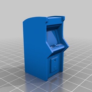 Dnd Urban Arcade Cabinets Set - 28mm Tabletop Modern Miniature Terrain ...