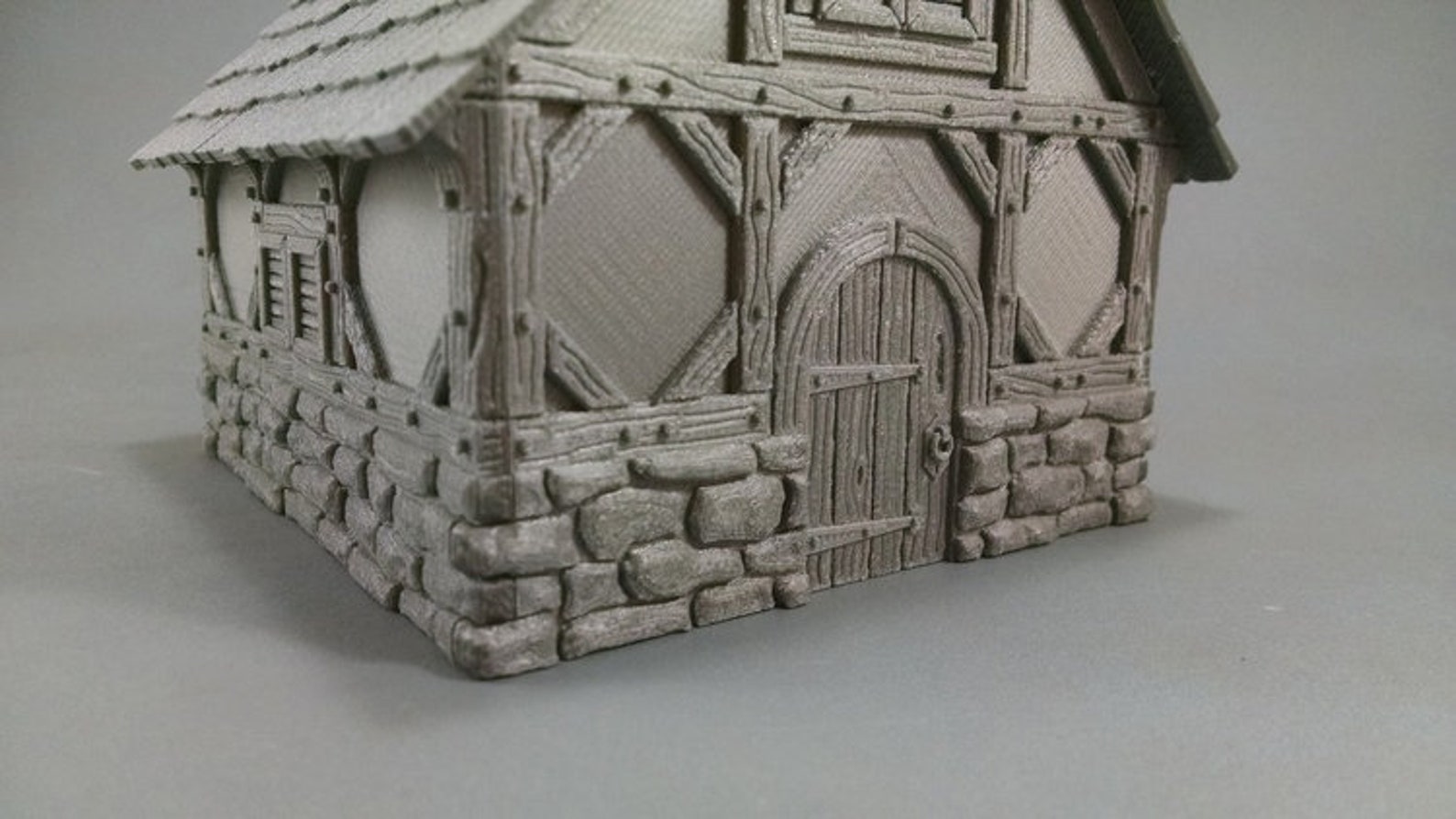 Dnd Tudor Cottage Home Medieval House French Village Dungeons - Etsy