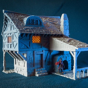 Dnd Medieval Blacksmith Shop Smitty City of Tarok Village Terrain ...