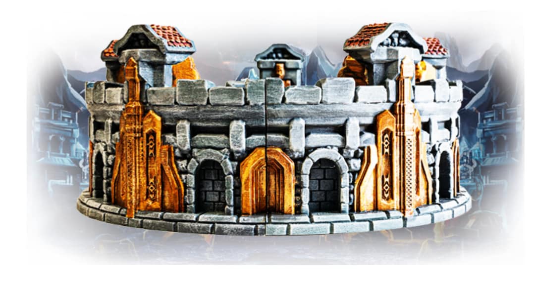 Dnd Dwarven Arena Fighting Pits Mountain Dwarf Mining City Scatter ...