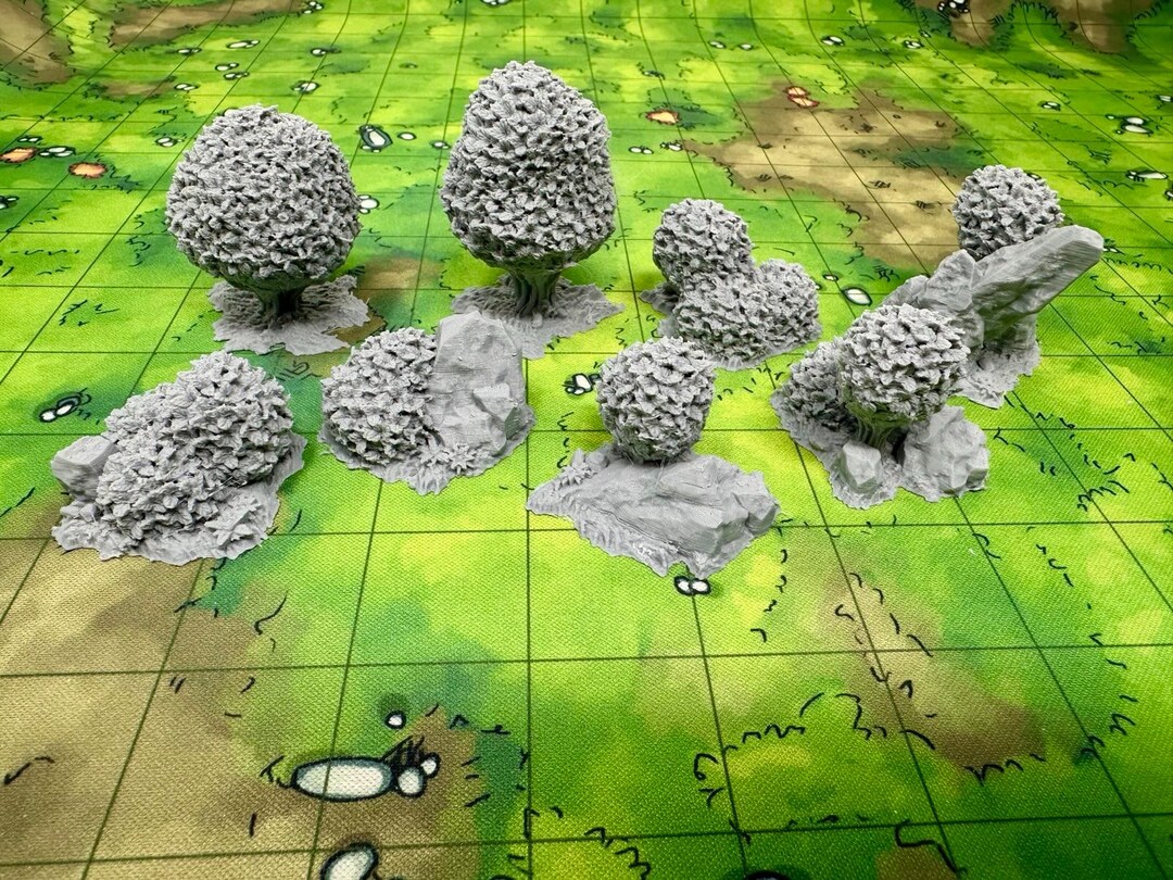 Dnd Bushes and Shrubbery Shrubs Rocks Trees World Building Dragon's ...