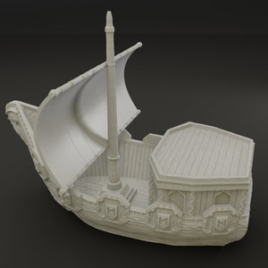 Dnd Dwarven Boat Ship Vessel Mountain King Dwarf Mining City Scatter ...